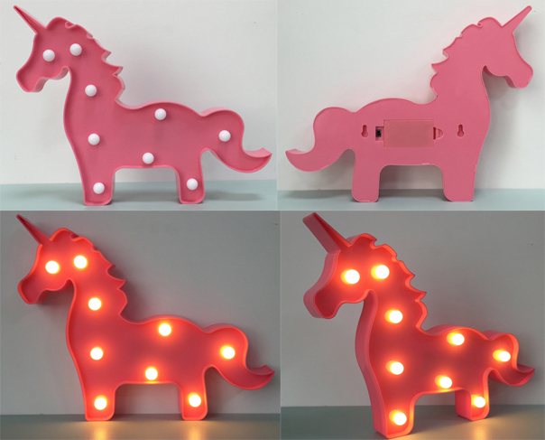 unicorn led night light
