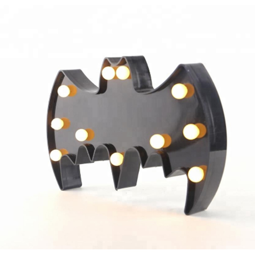 black bat led light,bat led marquee light,vampire bat light