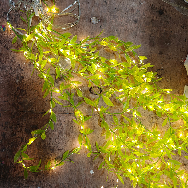 leaf curtain string lights,fairy curtain lights,home decor lights